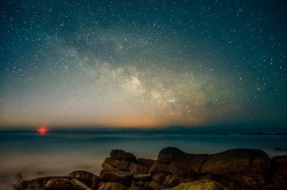 Milky Way Peveril Point Swanage - Roydons Photography