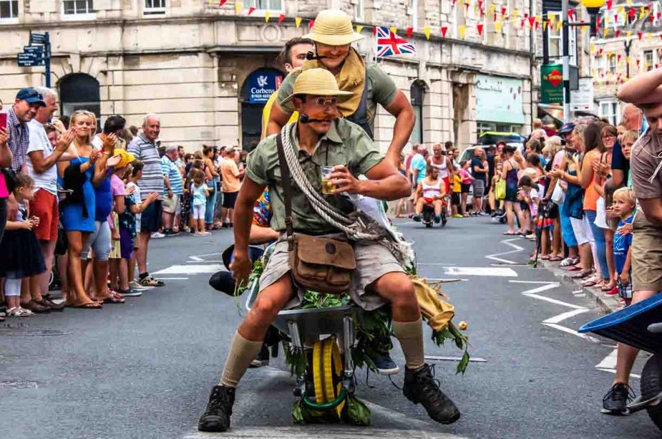 Swanage Carnival 2018 Wheel Barrow Race - Roydons Photography